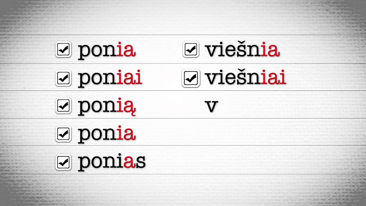 Rašyba: 4-as klipas - YouTube