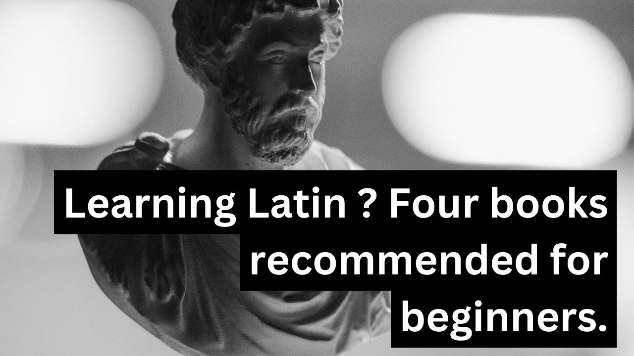 Learning Latin ? Four books recommended for beginners. - YouTube