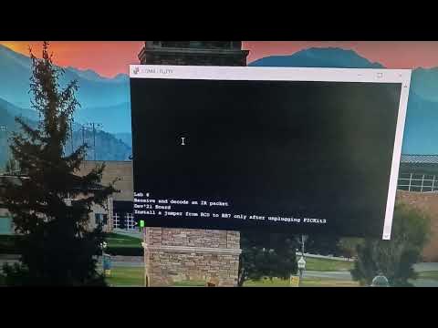 E383 f2024 lab06 IR Serial String - YouTube