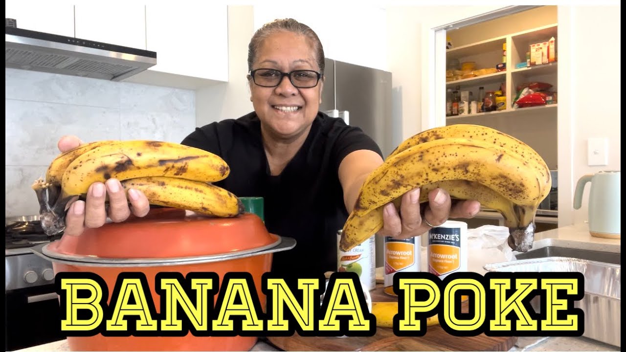 HOW TO MAKE COOK ISLANDS BANANA POKE | VIEWERS REQUEST | #polytube # ...