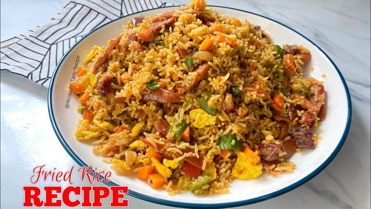 FRIED RICE RECIPE|HOMEMADE ASSORTED FRIED RICE -BETTER THAN TAKEOUT ...