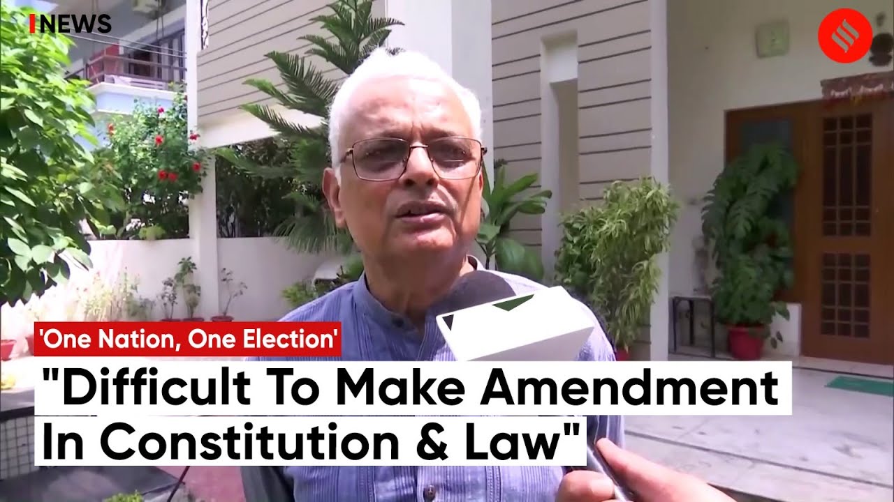 Ex Chief Election Comm'r Highlights Constitutional Challenges in 'One ...