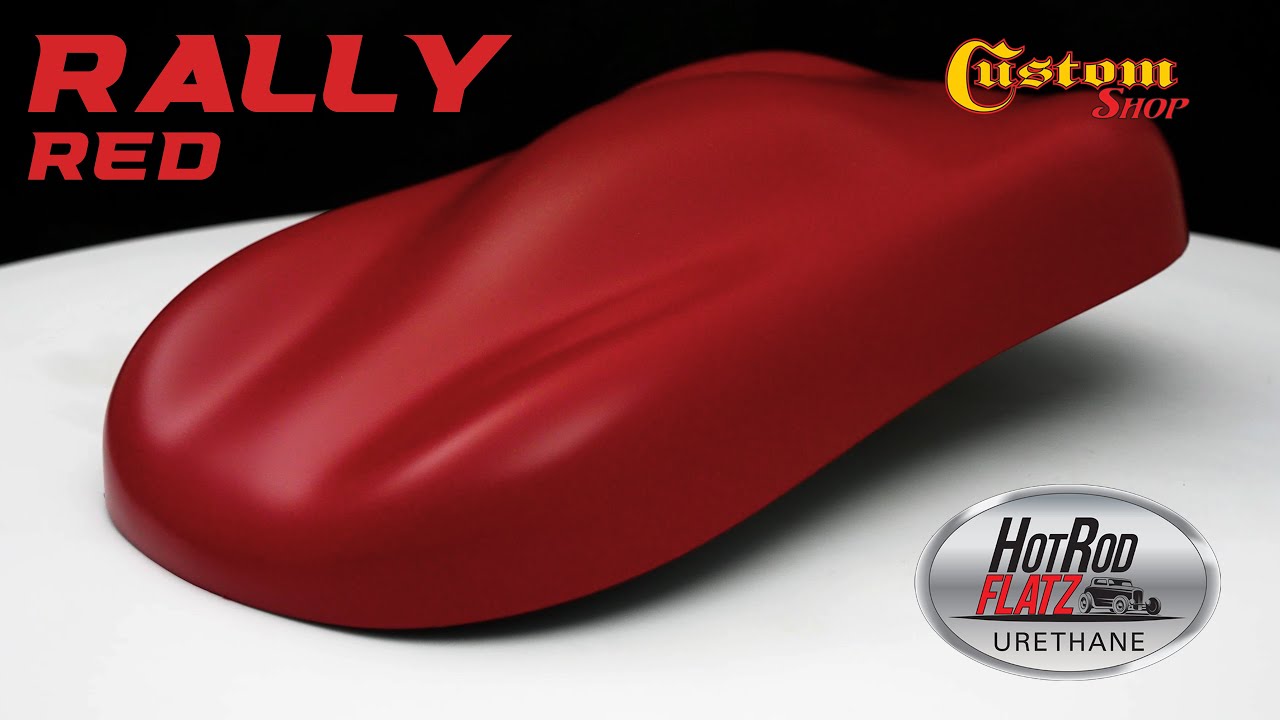 Custom Shop | Hot Rod Flatz - Rally Red - YouTube