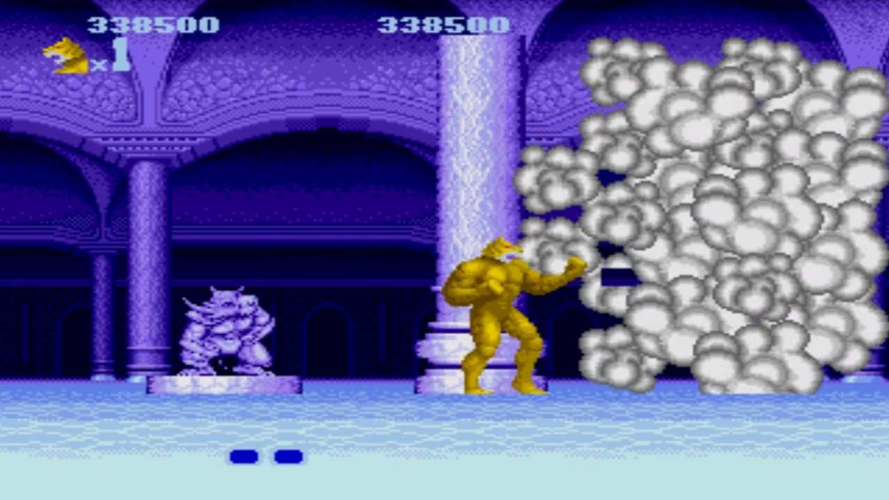 Altered Beast (GEN) Level 4 - YouTube