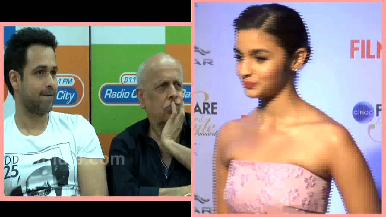 Alia Bhatt Wants to Kiss Brother Emraan Hashmi - YouTube