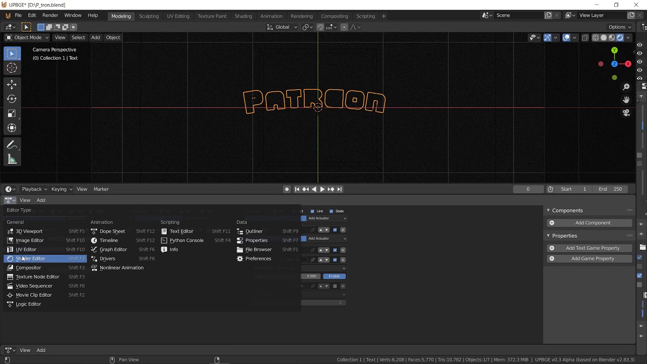 animated text overlay test - YouTube