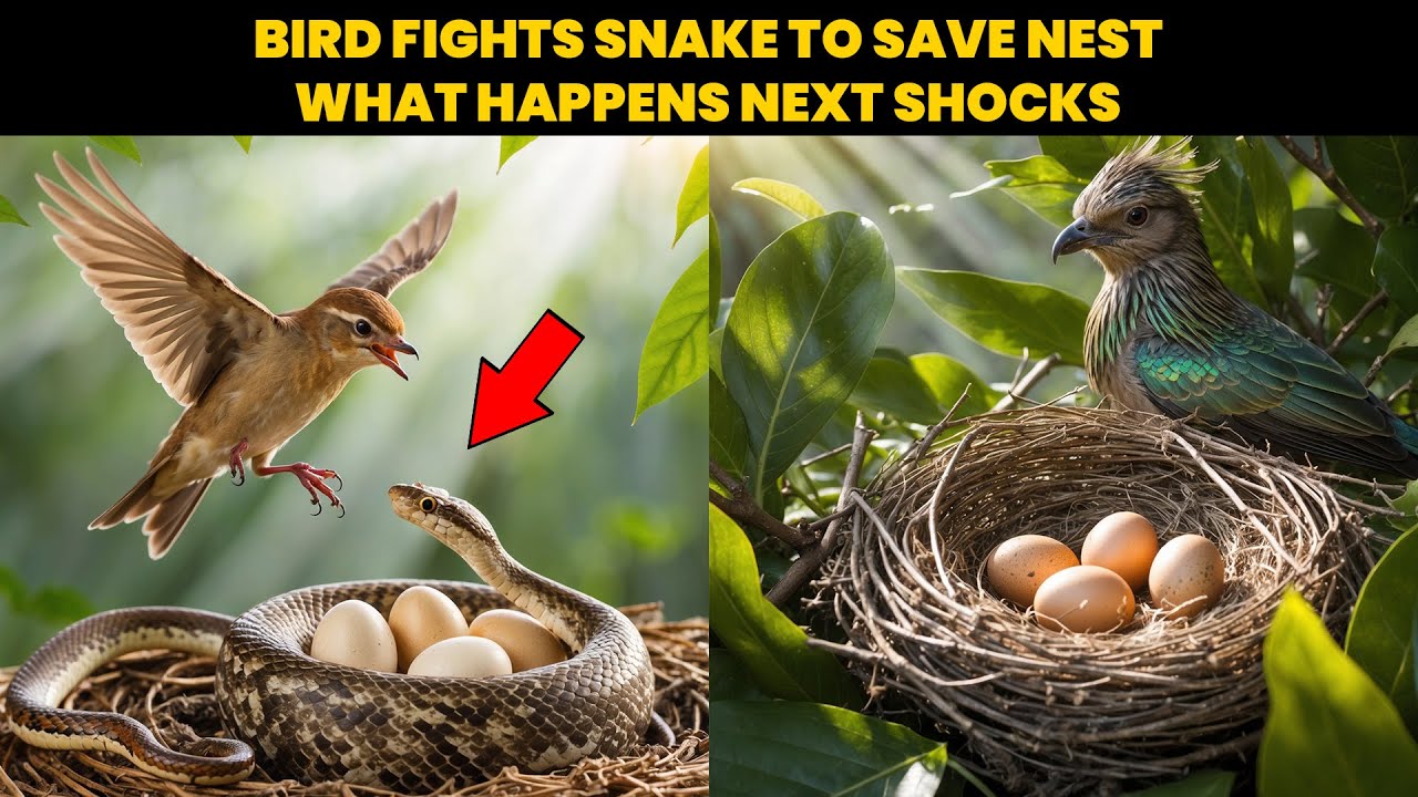 Bird Fights Off Snake to Save Nest—Rescuers Realize Why It Was So Brave ...
