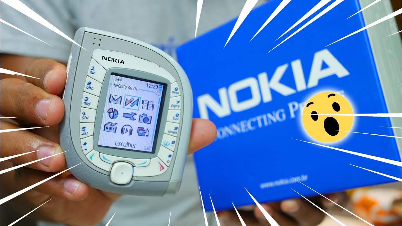 O CELULAR MAIS BIZARRO QUE VOCÊ VERÁ - NOKIA 7600 - YouTube