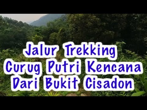 Trekking Curug Putri Kencana Dari Bukit Cisadon via Pasir Limo - YouTube