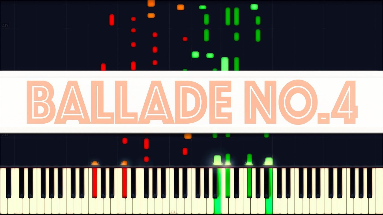Chopin: Ballade No. 4 in F minor, Op. 52 - YouTube