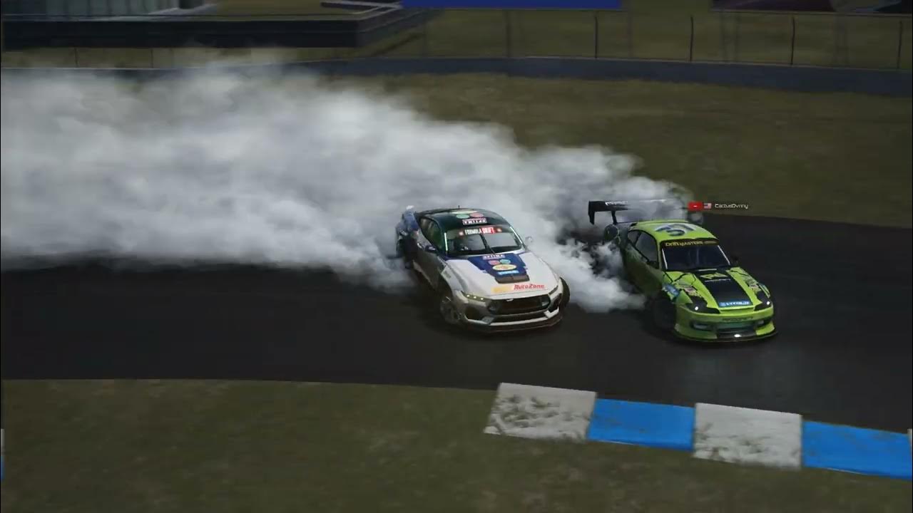 James Deane RTR Mustang vs Alan Hynes PDA s15 | Drive Center 2023 - YouTube