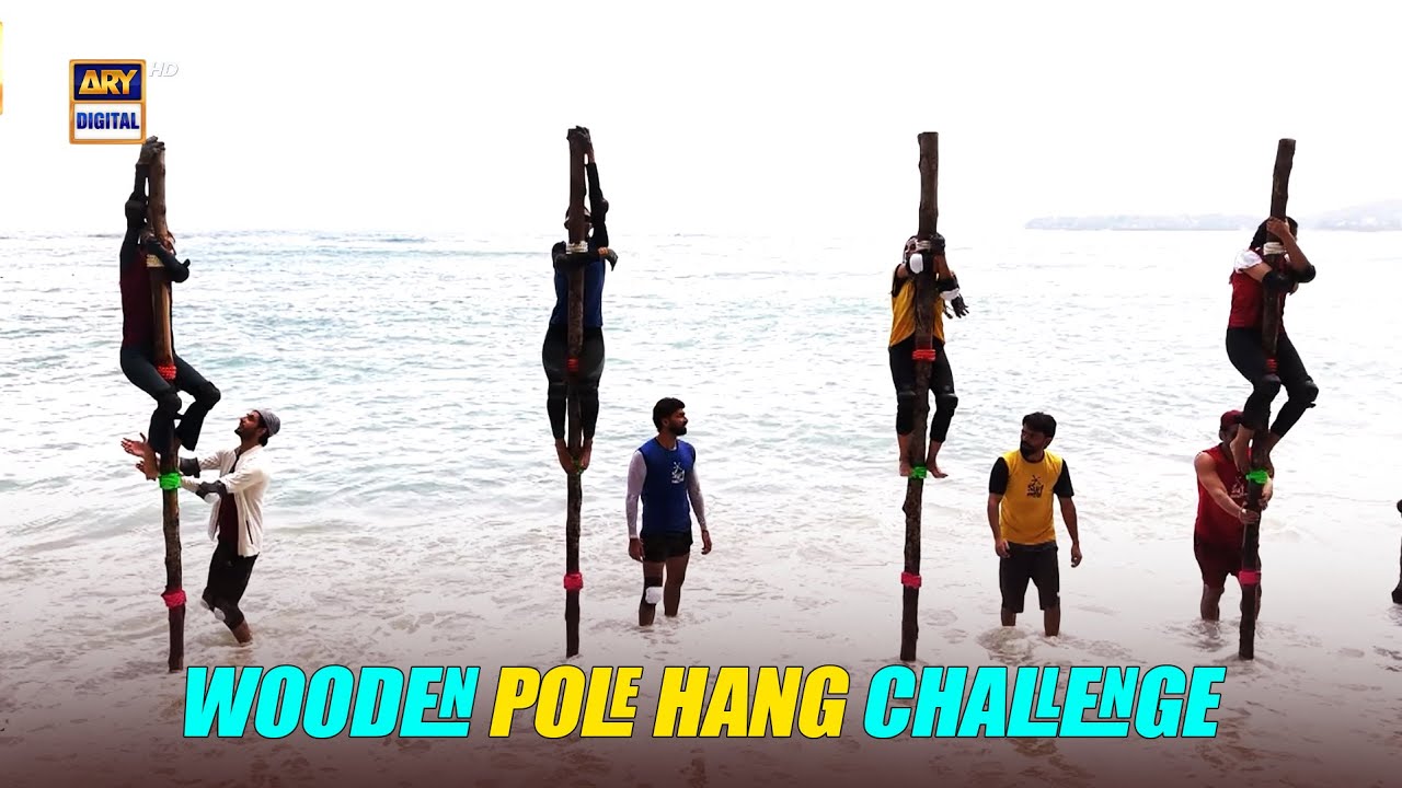 Wooden Pole Hang Challenge 💥 Girls you Can Do It | The Ultimate Muqabla ...