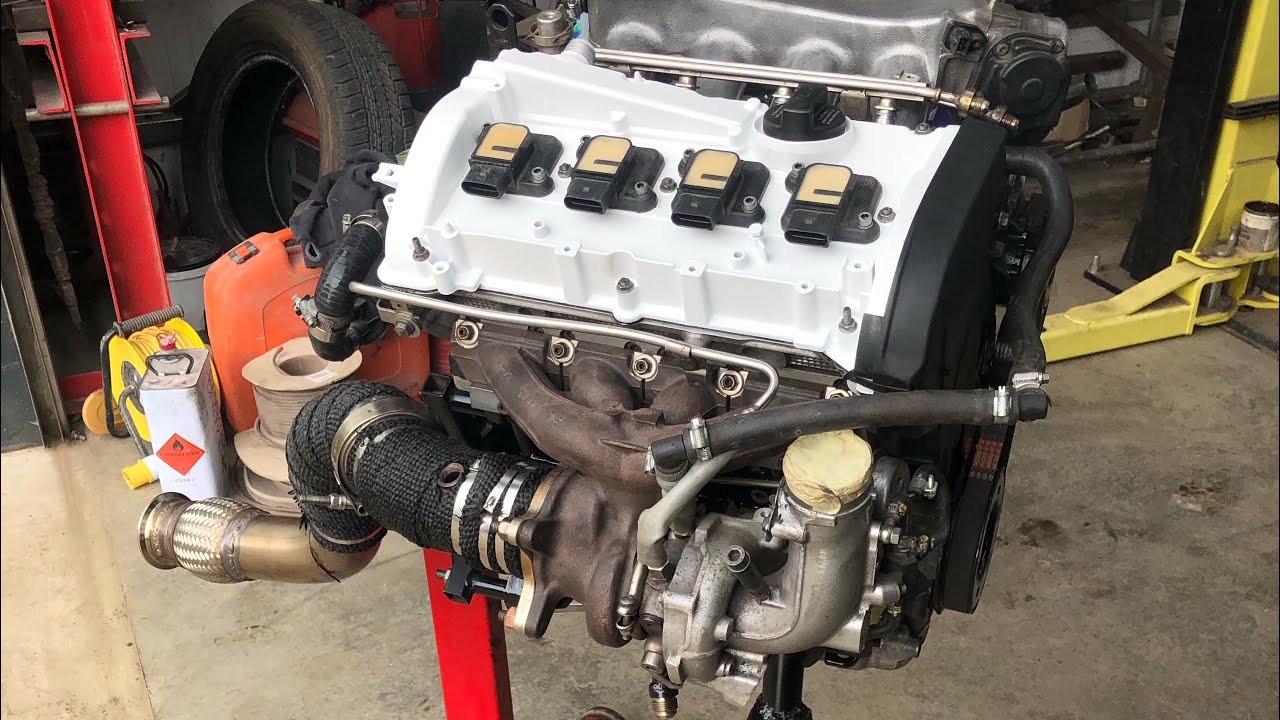 1.8T 20v AGU engine cleanup - RWD Mk2 Scirocco build - YouTube