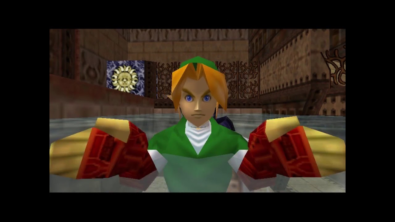 Zelda majora's masks avec Link adulte Oot - YouTube