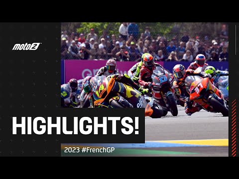 Moto2™ Race Highlights 💨 | 2023 #FrenchGP 🇫🇷