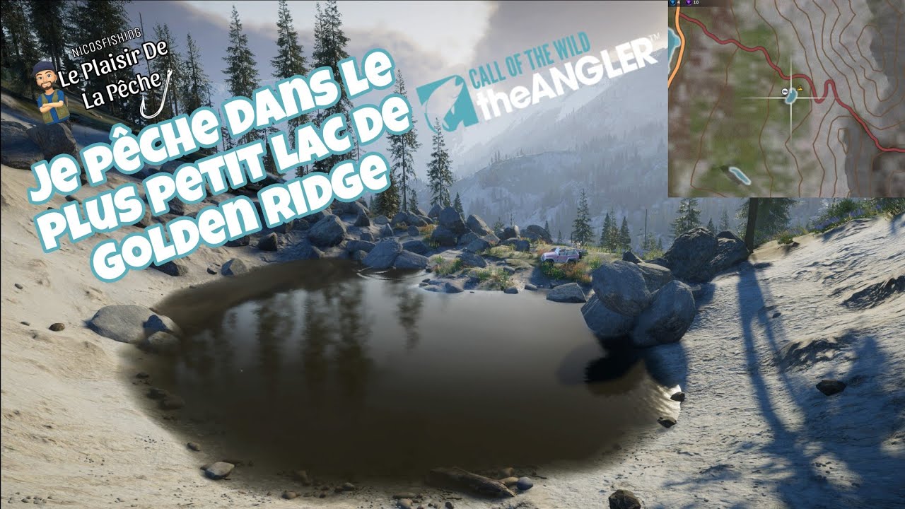 THE ANGLER COW Je Peche Sur Le Petit Lac De Golden Ridge - YouTube