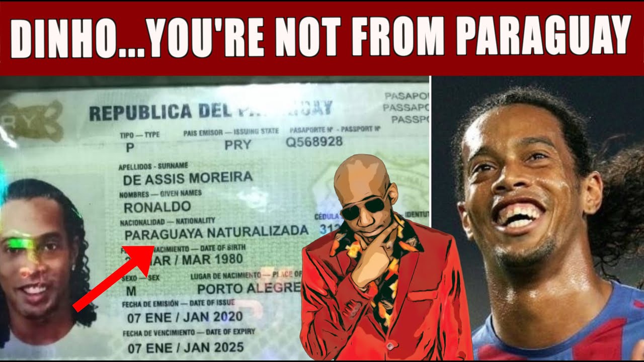 Ronaldinho Gets Arrested...for FAKING Paraguayan Citizenship...wha ...