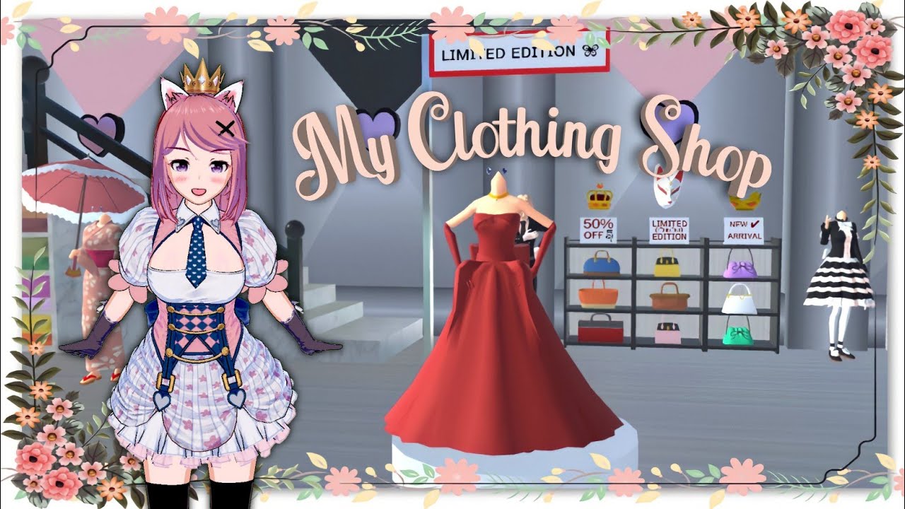 New Clothing Shop + Tutorial Announcement | SAKURA SCHOOL SIMULATOR ...