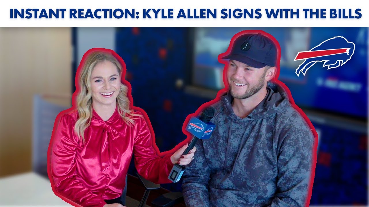 Kyle Allen Is Ready To Reunite With Josh Allen! | Buffalo Bills - YouTube