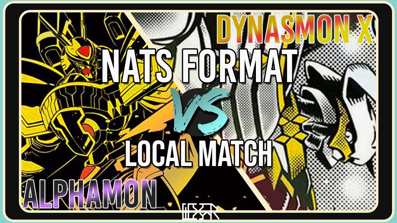 Alphamon vs Dynasmon X [Digimon TCG Set 2.0 Local Match] Match ...
