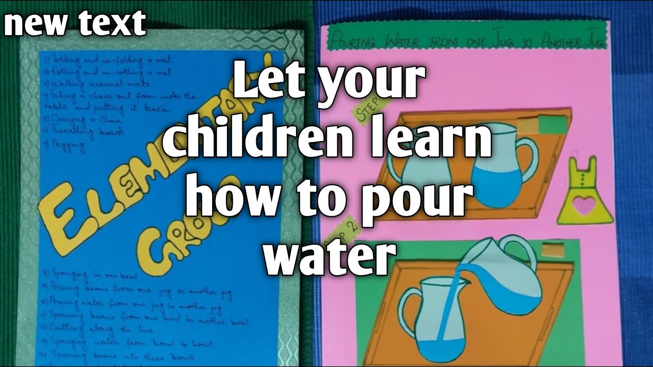 Pouring water from one jug to another jug | Epl file - YouTube