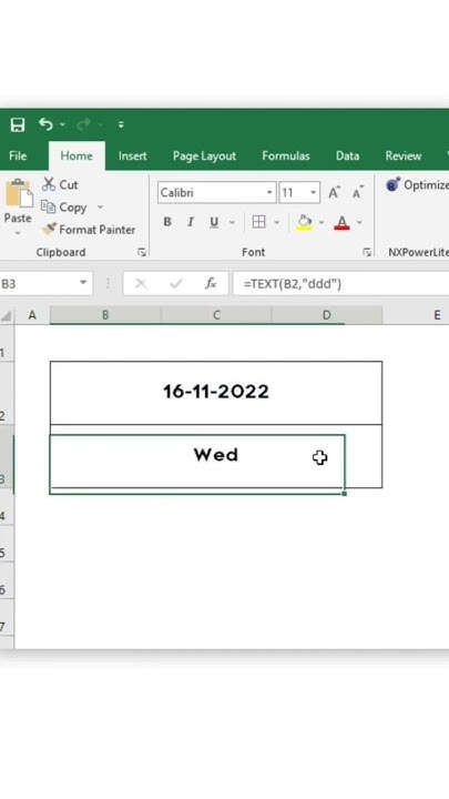 Amazing🔥🔥trick to find day with date. #excelhacks #exceltricks #exceltutorial #excel #text - YouTube