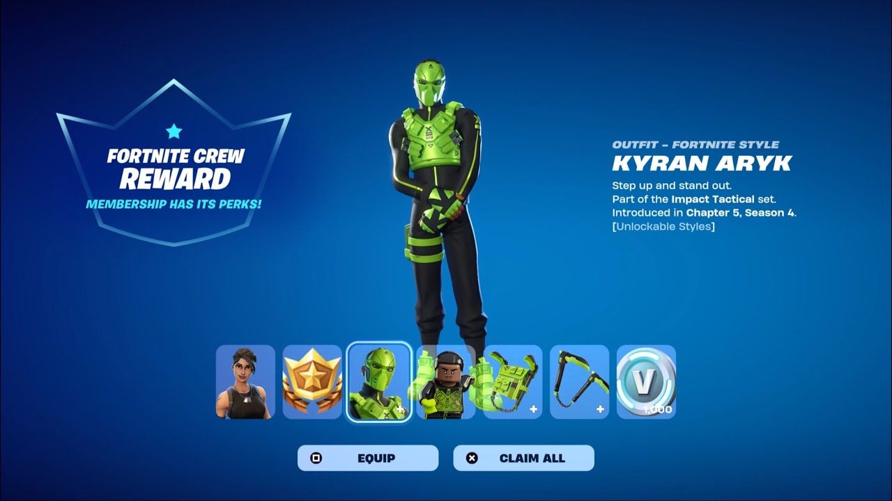 Buying the November 2024’s Fortnite Crew Pack! - YouTube