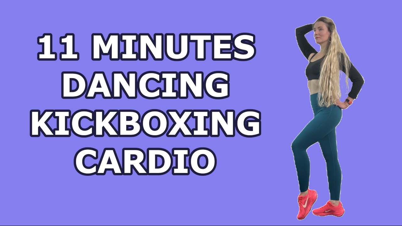 11 Minutes Dancing Kickboxing Cardio - No Equipment - YouTube
