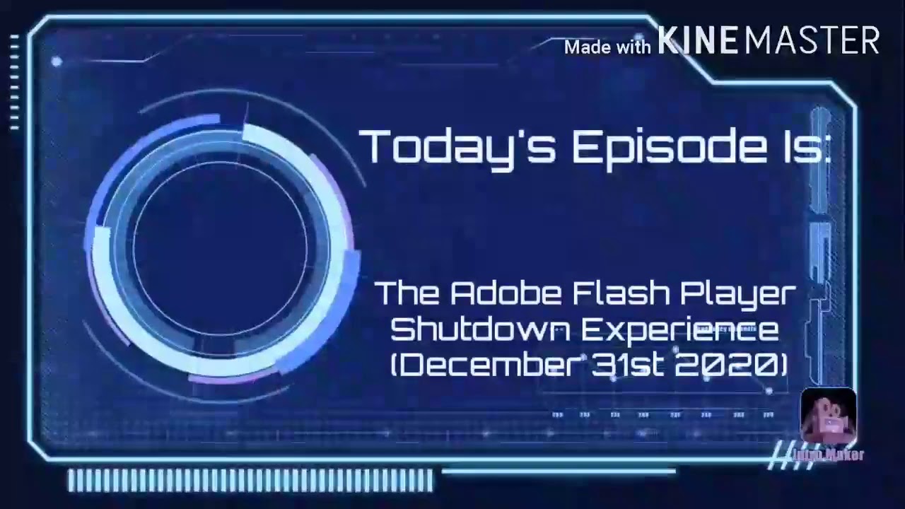 The Adobe Flash Player Shutdown Experience (12/31/2020) - YouTube