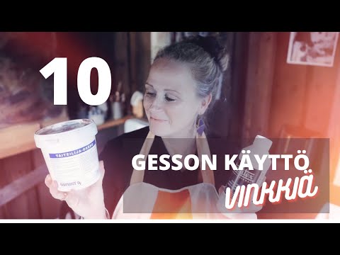 Gesson käyttö - akryylimaalaus opas osa 2 - Miten gessoa käytetään