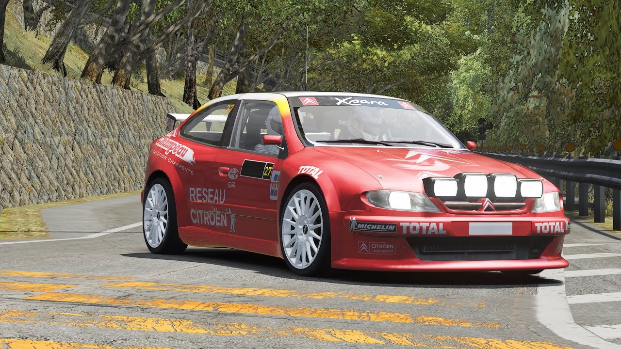 Sebastien Loeb Citroen Xsara WRC Tour de Corse - YouTube