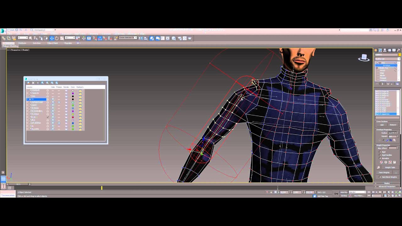 Creating character for Cryengine EaaS: Rigging, Authoring and Importing - YouTube