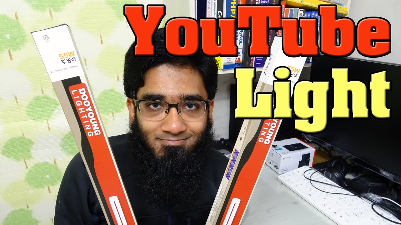 Lighting for YouTube Video & YouTube Studio Light Unboxing - YouTube