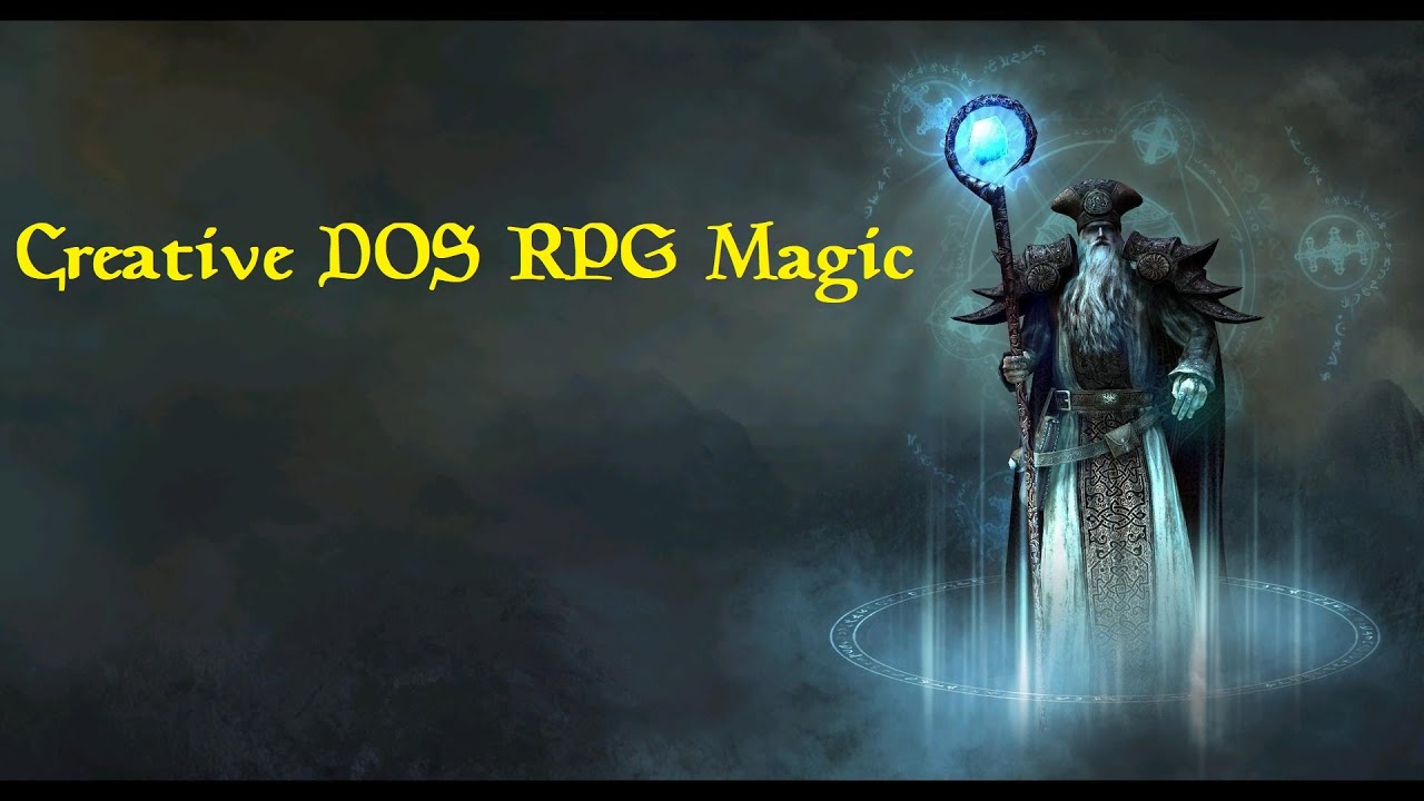 Creative DOS RPG Magic - YouTube