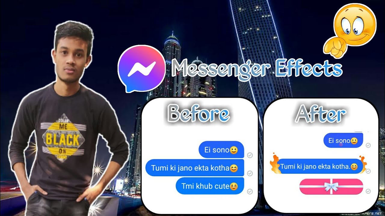 New Messenger Update | নতুন মেসেঞ্জার আপডেট | Messenger Chat Effect In ...