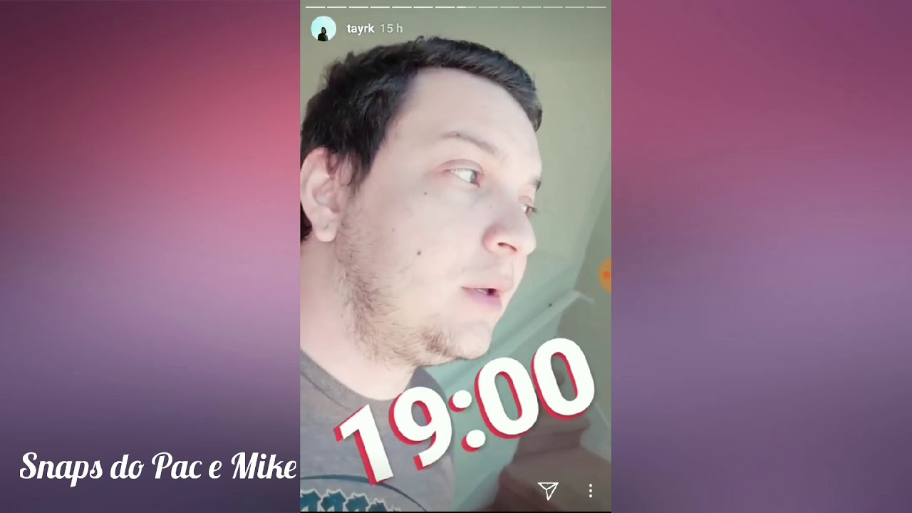 QUE FRIOOOO! - Snaps do Pac e Mike/ Insta Stories - YouTube