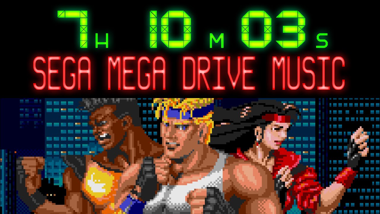 Over 7 hours of SEGA Mega Drive / Genesis music - YouTube