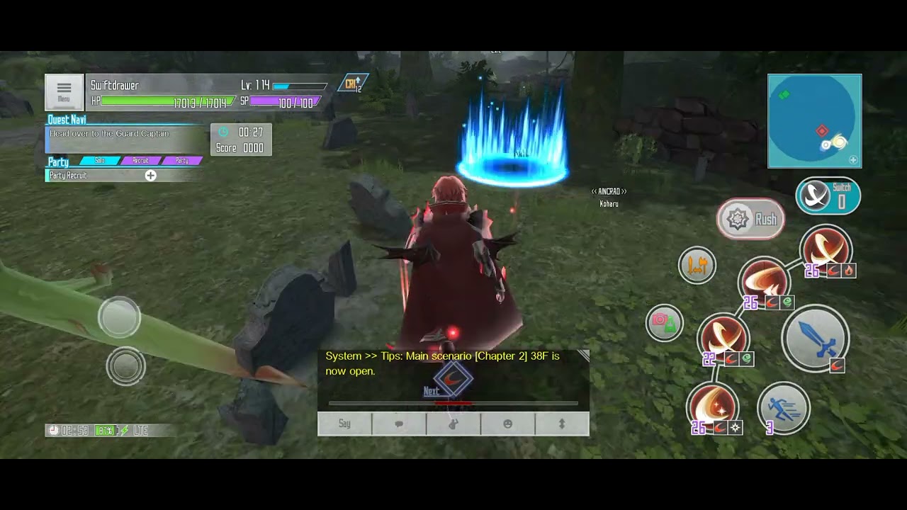Dim Grove (Sword Art Online Integral Factor) - YouTube