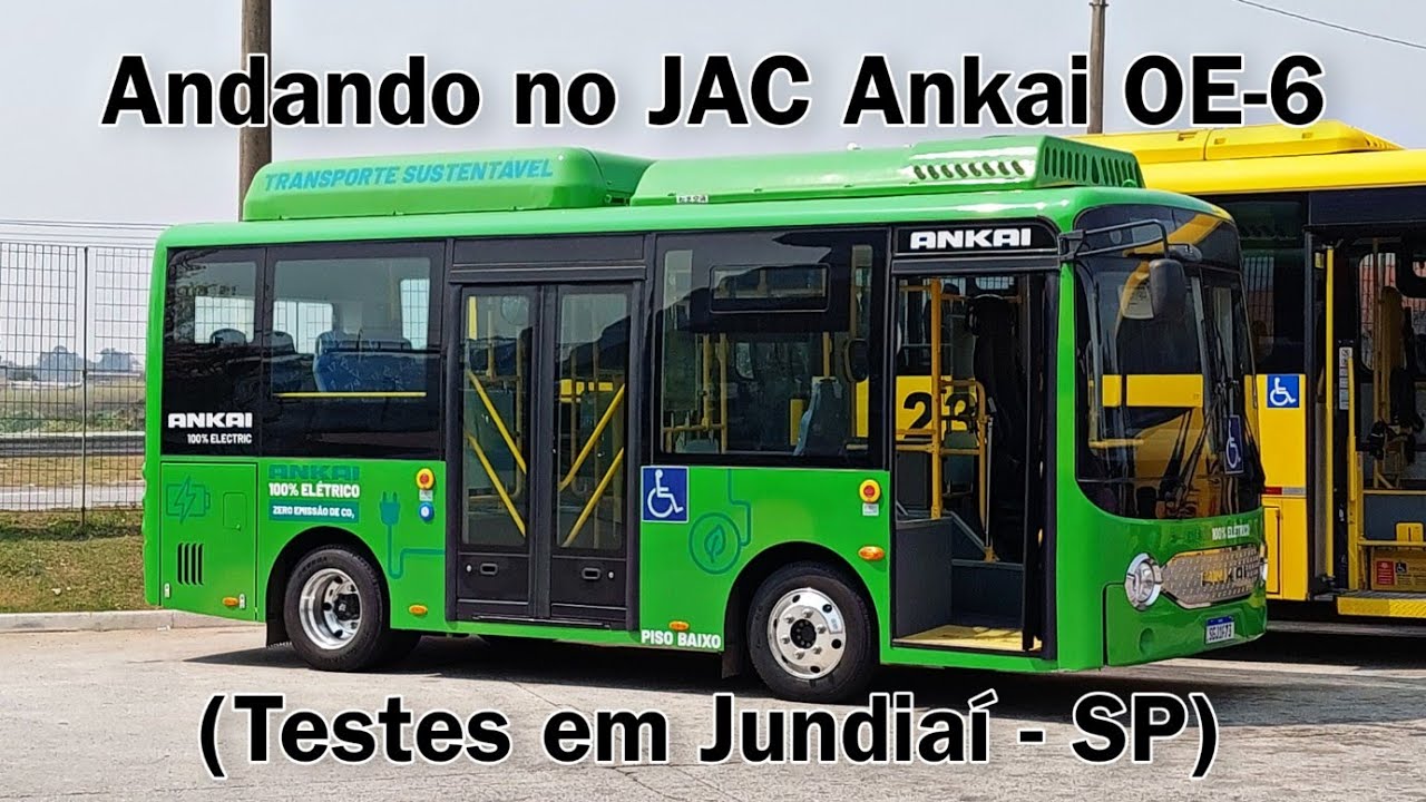 Andando no JAC Ankai OE-6 / Carro fazendo testes na cidade de Jundiaí ...