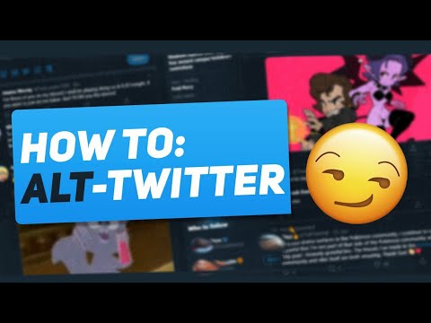 How to Alt-Twitter - YouTube