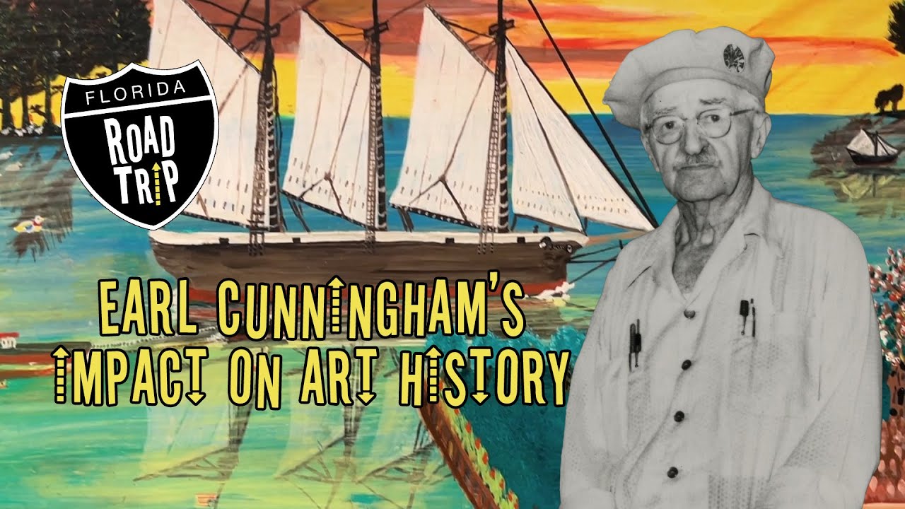 Artist Earl Cunningham's Ties to Florida | Florida Road Trip - YouTube