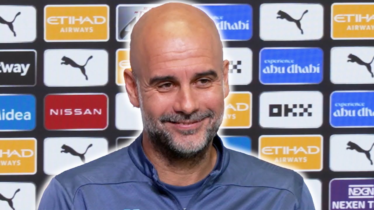 Pep Guardiola pre-match press conference | AFC Bournemouth v Manchester ...