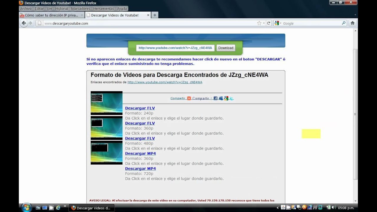 Cómo bajar vídeos de Youtube gratis y sin descargar programas ...