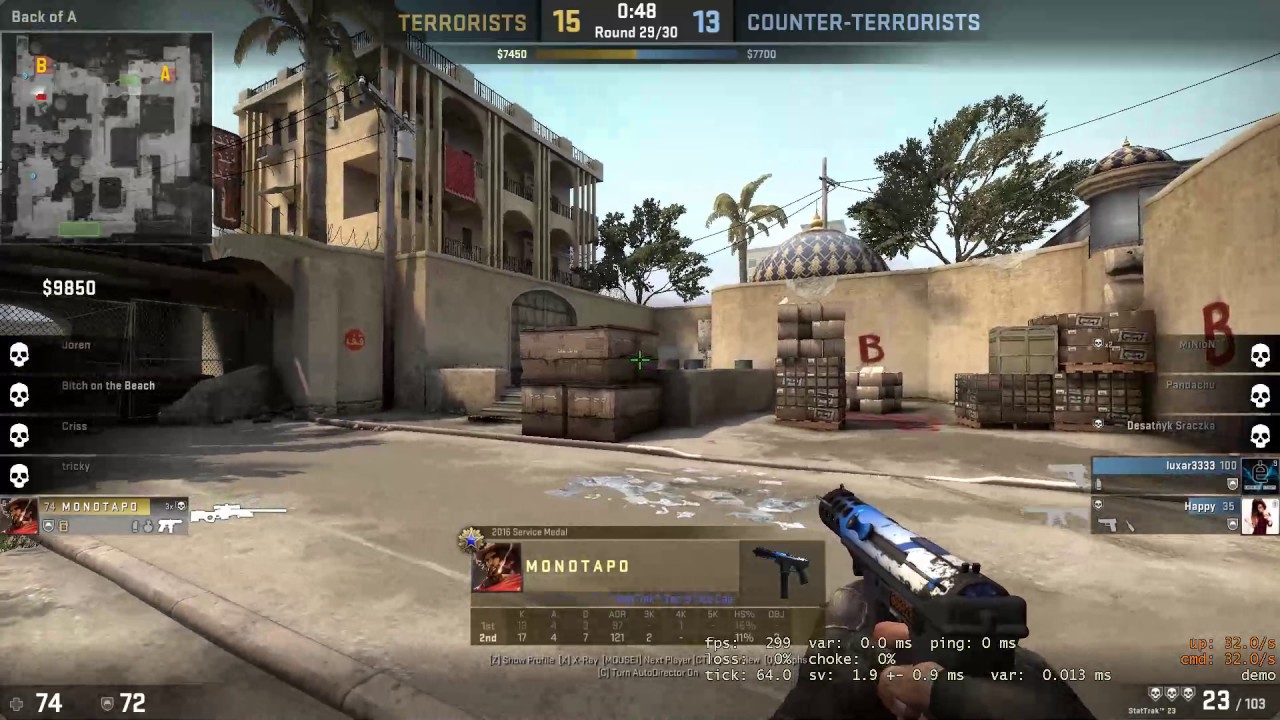 ADHD kid playing cs - YouTube