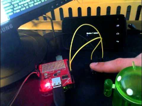 Android + Arduino + USB Host + Simple Digital Input - YouTube