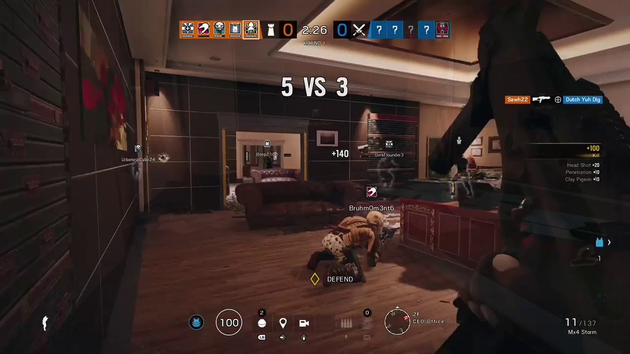 How To Alibi In Rainbow Six Seige - YouTube