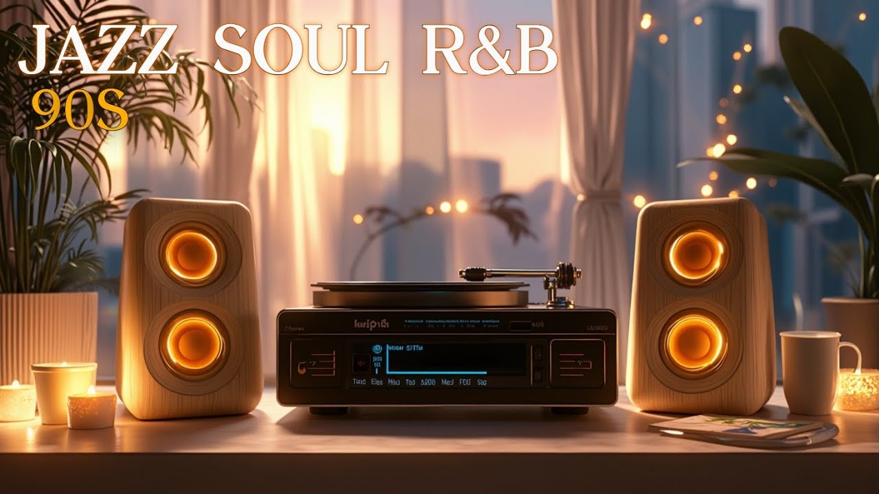 90s Jazz Soul & Smooth R&B Lounge | Relaxing Chill Study Music Vibe ...