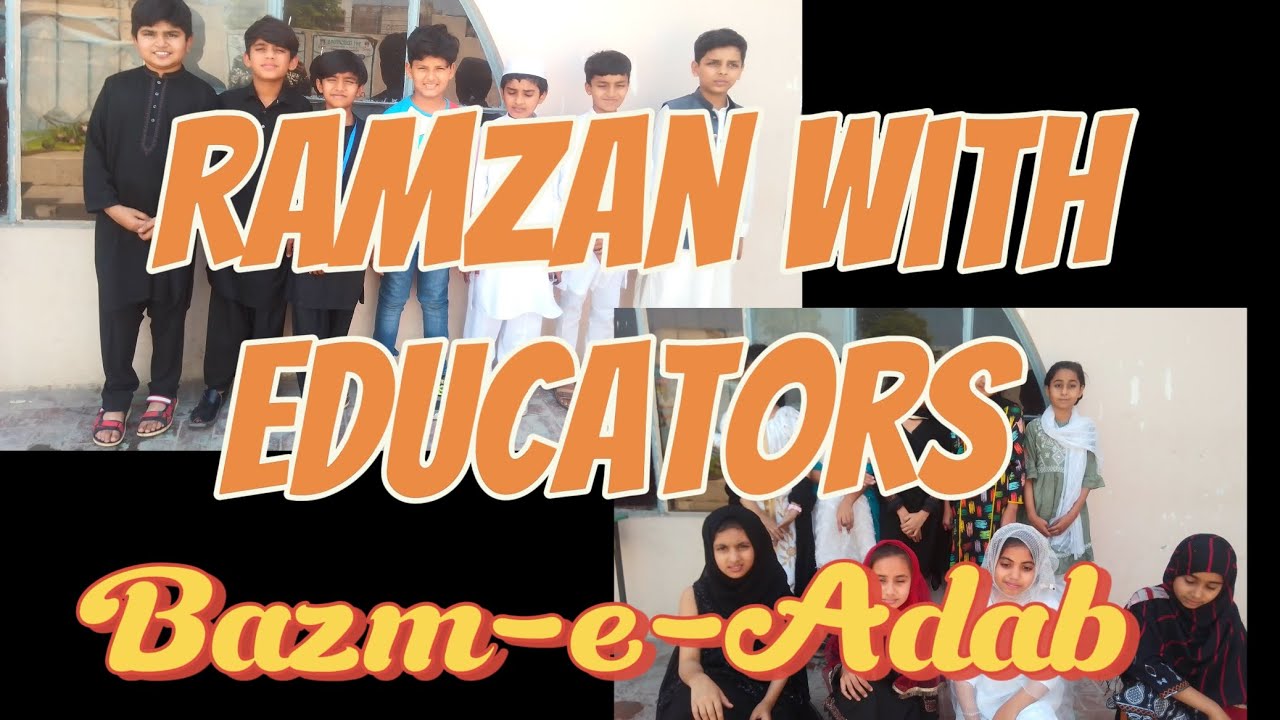 Ramzan|Bazm-e-Adab| Islamic Day with knowledge - YouTube