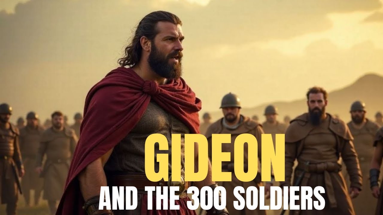 The story of Gideon - he defeated the army of Midianite with only 300 soldiers! | Bible stories ...