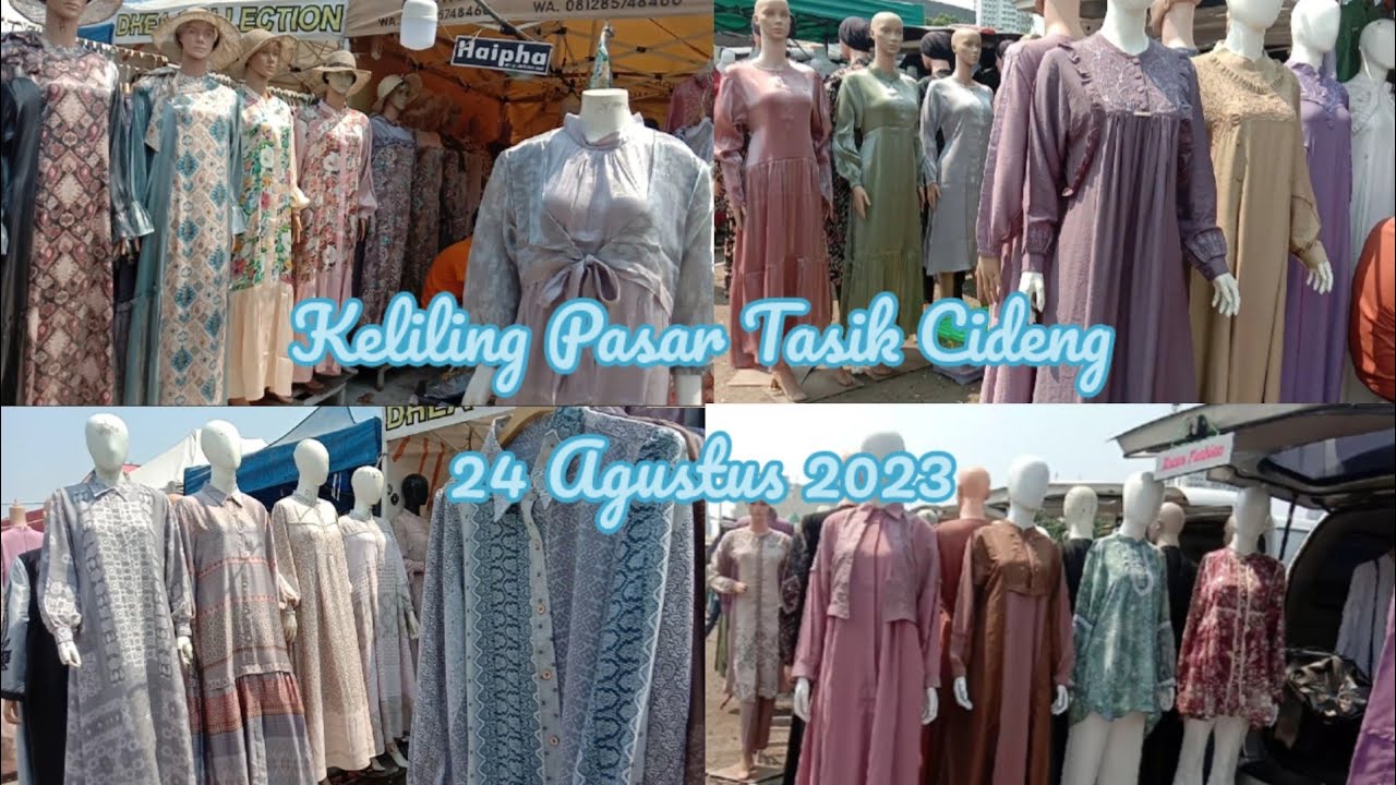 Keliling Pasar Tasik Cideng, Rame atau Sepi ??? - YouTube